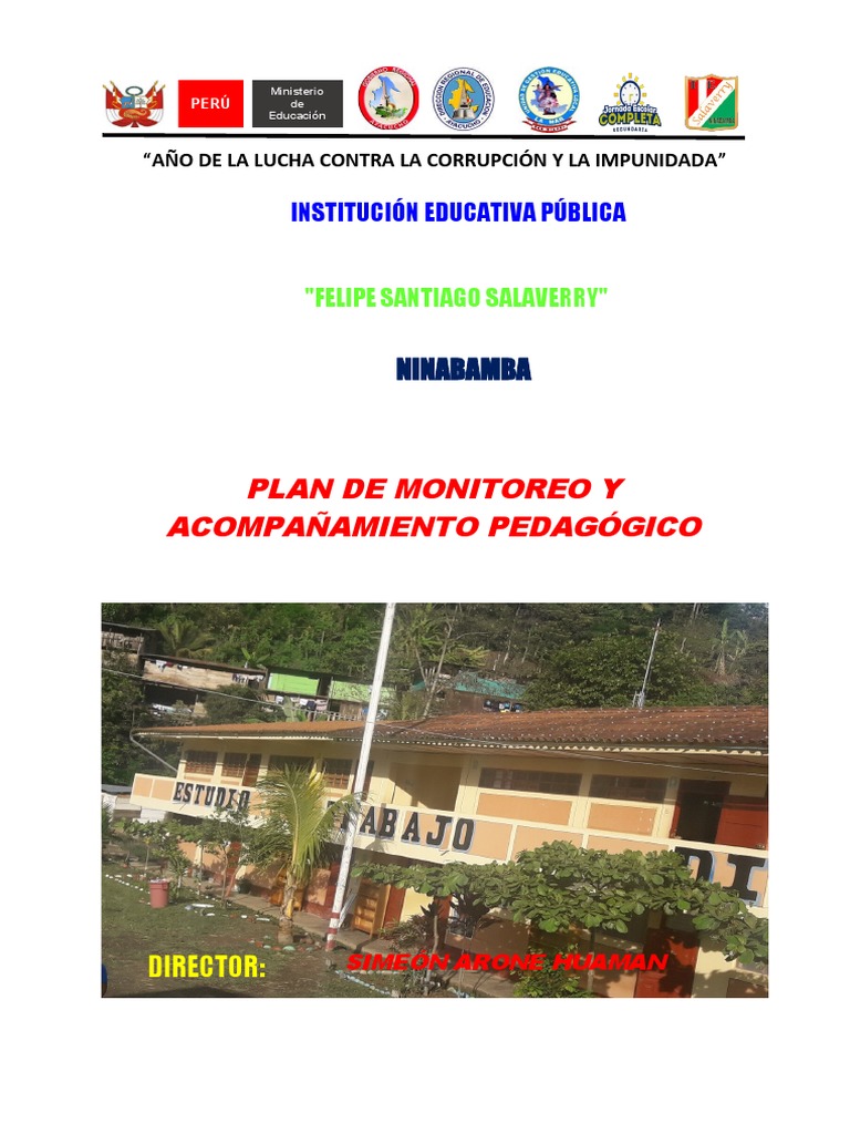 Plan de MONITOREO y Acompa, Amiento Dir. | PDF | Método de enseñanza | Evaluación