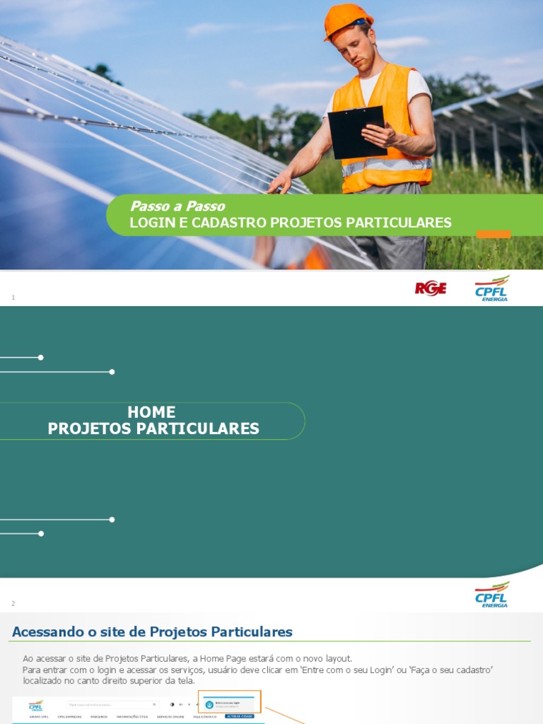 Passo A Passo - Login e Cadastro - Projetos-Particulares | PDF | Senha ...