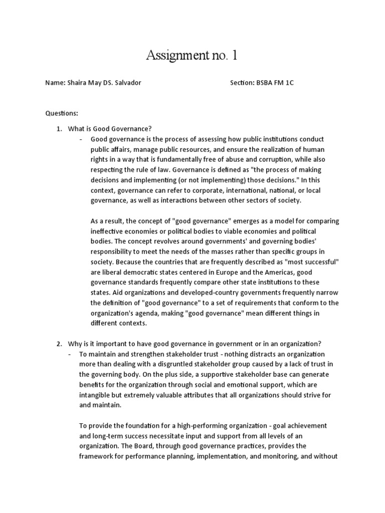 Aktibidades | Download Free PDF | Good Governance | Governance