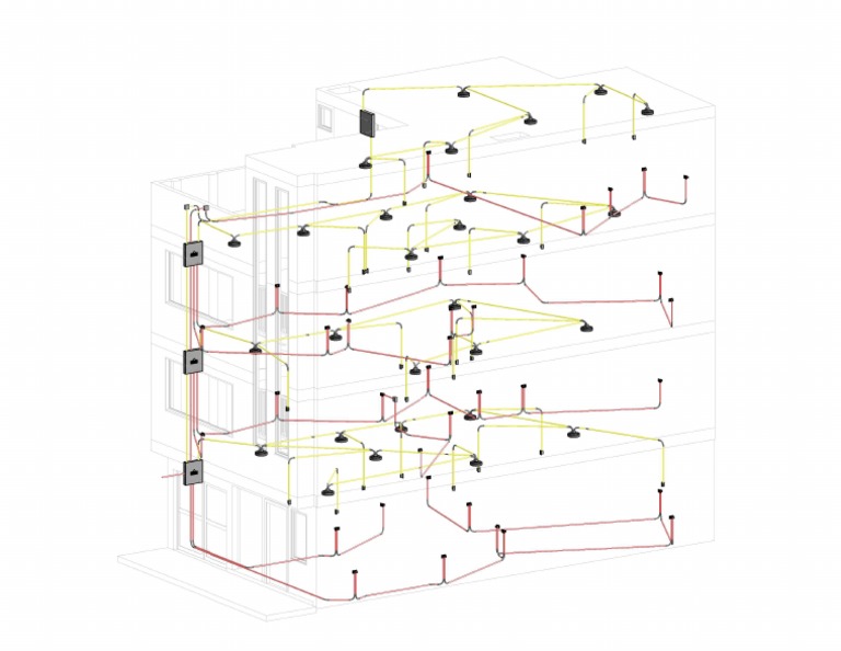 ISOMETRICO Intalaciones Electricas Multifamiliar | PDF