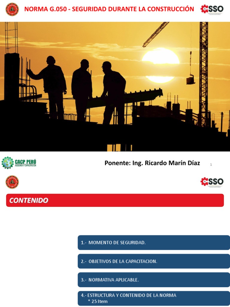 PPT Norma - g050 | PDF | Soldadura | Construcción