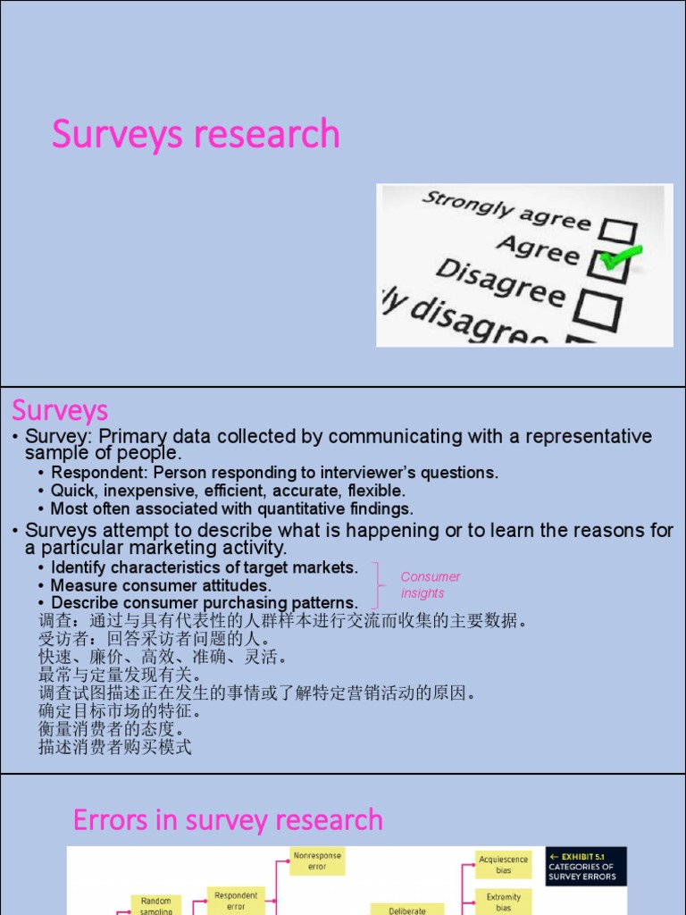 Session 5a Survey Research | PDF | Survey Methodology | Sampling (Statistics)