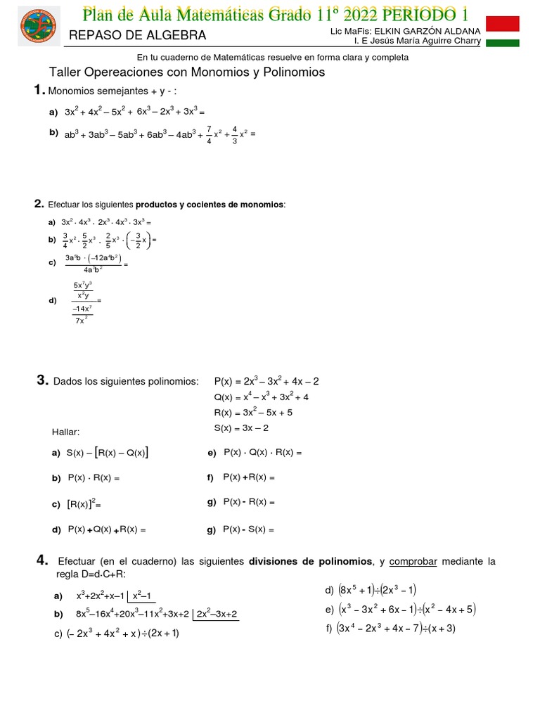 Mat 11 2021 P1 | PDF | Raíz cuadrada | Exponenciación