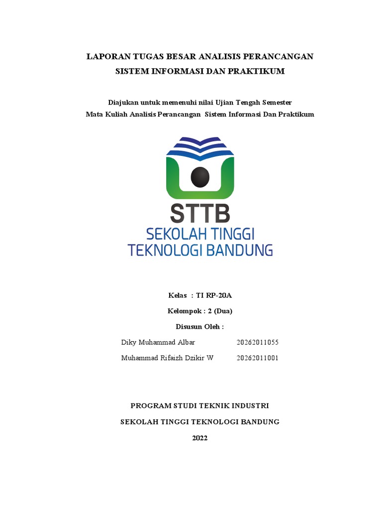 LAPORAN TUGAS BESAR APSI Rev1-2 | PDF