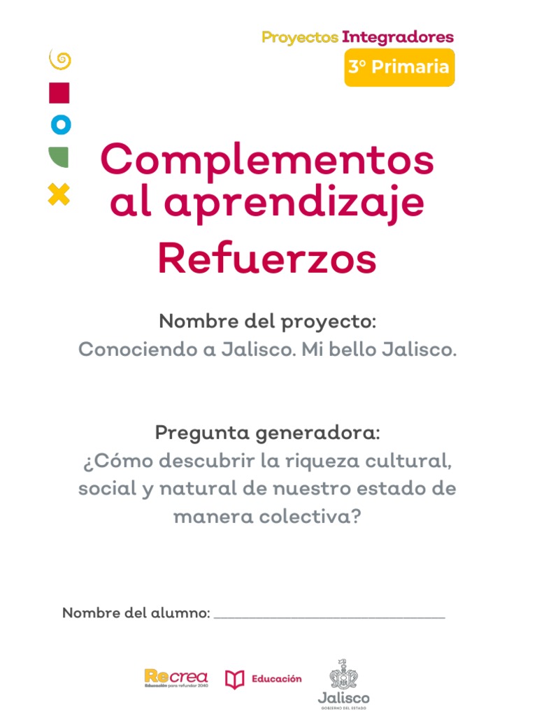 Refuerzos de Español y Matemáticas 3° Primaria | PDF | Lingüística