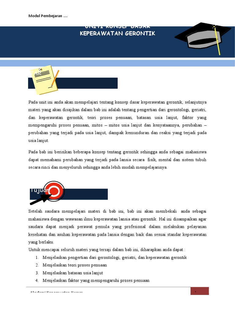 Konsep Keperawatan Gerontik | PDF