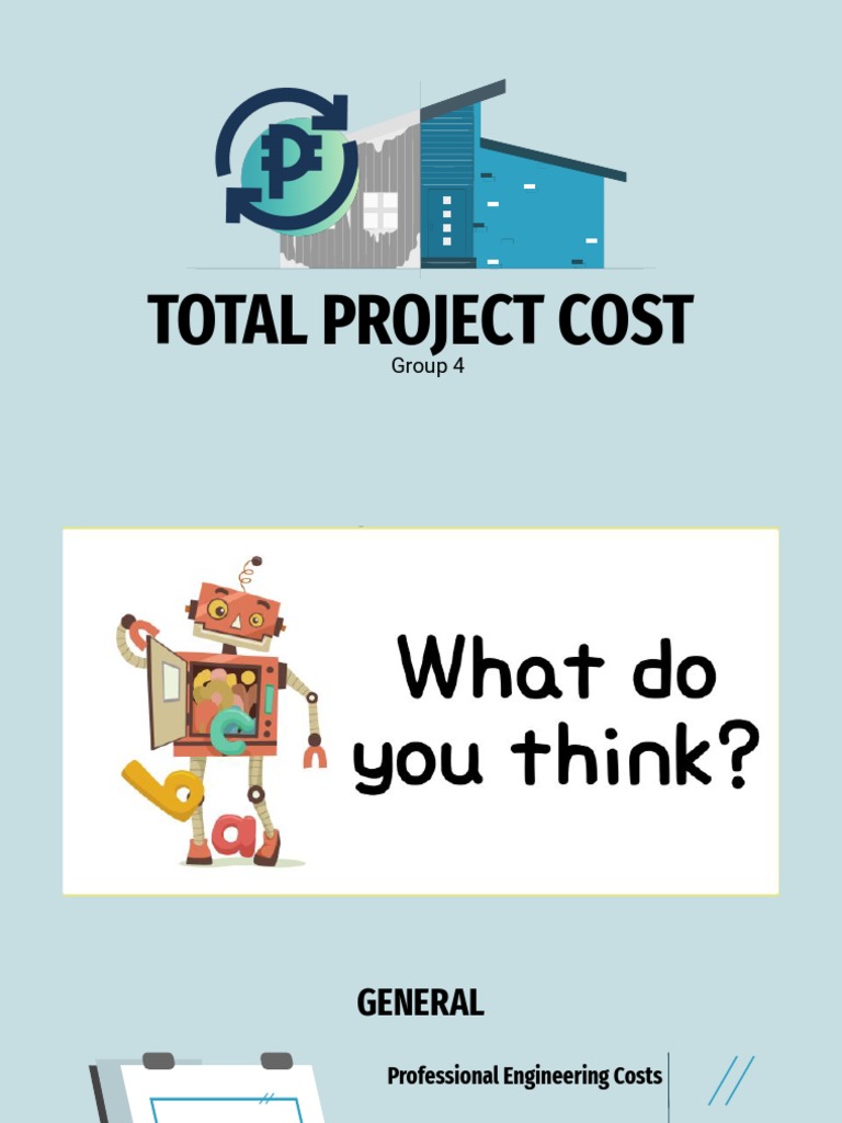 Topic 4 Total Project Cost | PDF | Securitization | Cost