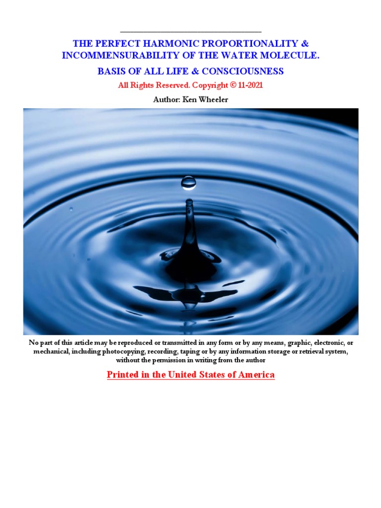 Water Ken Wheeler | PDF | Nous | Gnosis