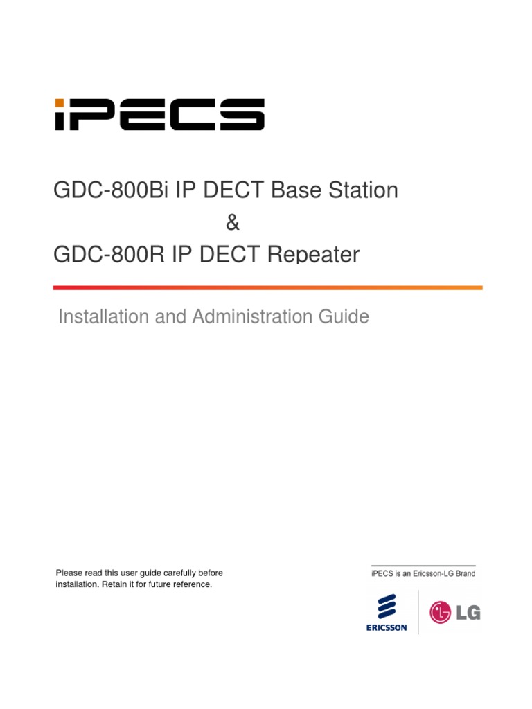 GDC 800bi Eng Installation and Administration Guide | PDF | World Wide ...