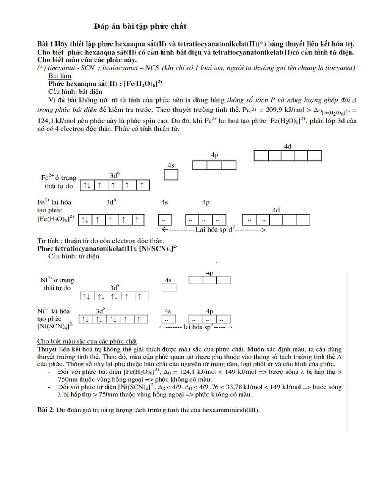 2 Bai Tap Phuc Chat Co Loi Giai Vieclamvui | PDF