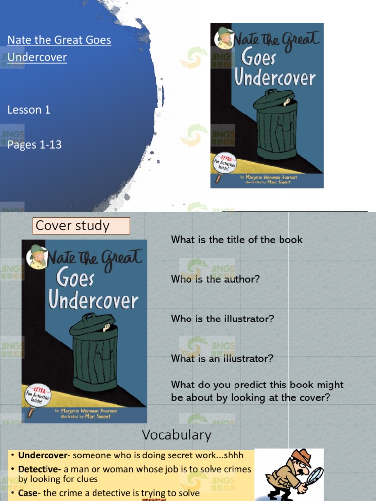 #1 Nate The Great Goes Undercover L1W | PDF
