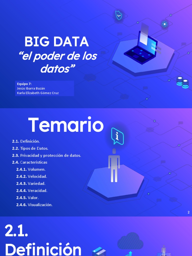 Unidad 2 - Big Data | PDF | Big Data | Privacidad