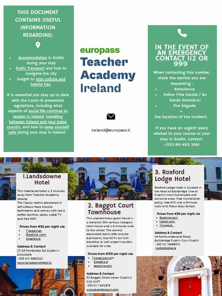 Dublin Brochure | PDF | Dublin | Transport