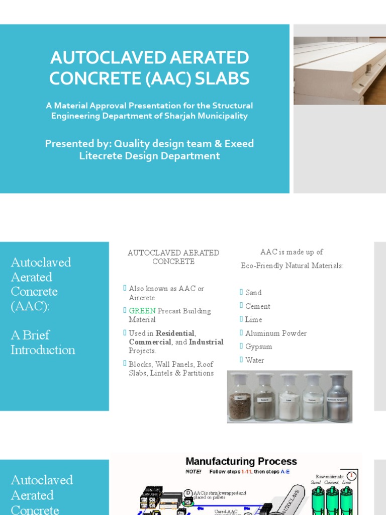 AAC Slabs for Structural Engineers | PDF | Concrete | Building Engineering