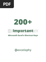 Periodic Table of Excel Keyboard Shortcuts | PDF | Microsoft Excel ...