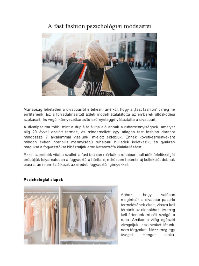 Fast Fashion | PDF