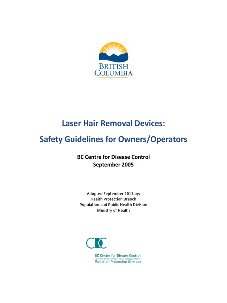 Laser Hair Removal Guidelines | PDF | Laser | Infrared