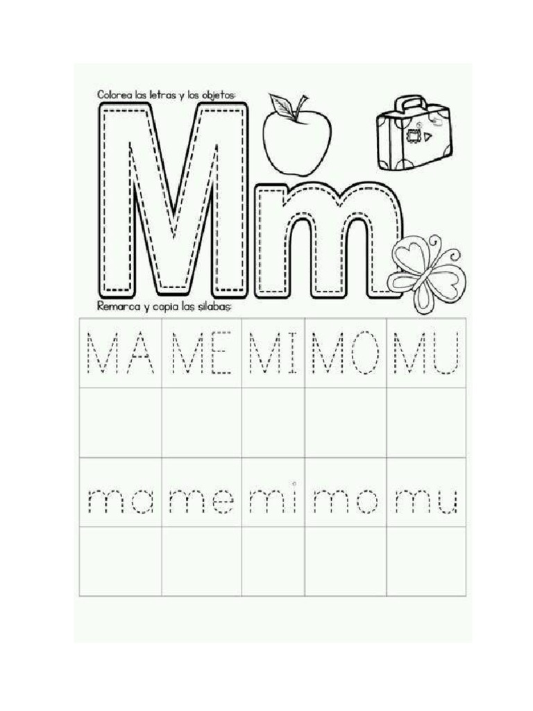 Los Fonemas M P S | PDF