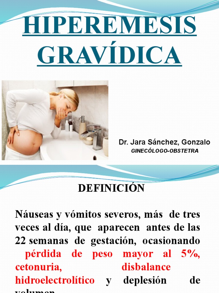Hiperemesis Gravidica | PDF | Especialidades Medicas | Enfermedades y ...
