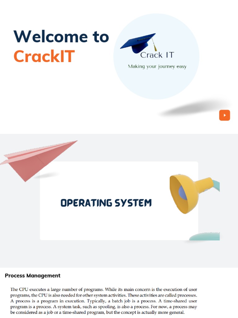 Operating System Process Management | PDF | Public Key Cryptography ...