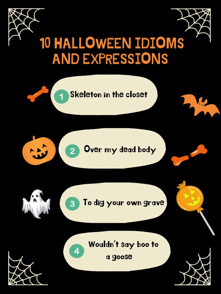 10 Halloween Idioms and Expressions | PDF