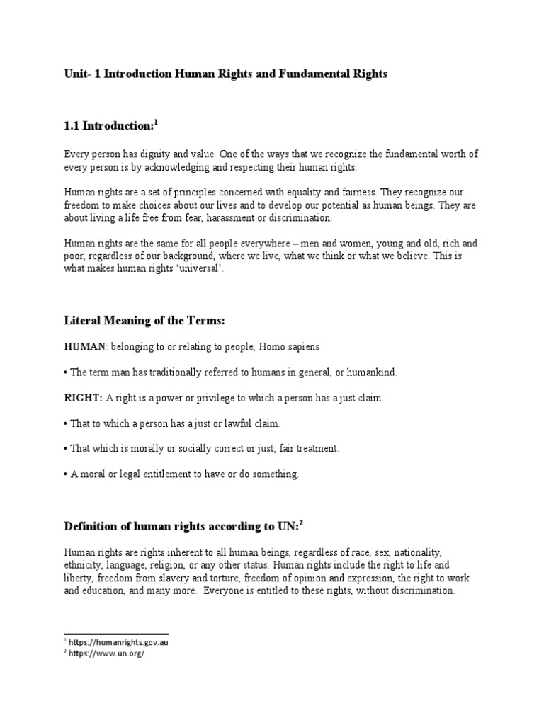 Human Rights vs Fundamental Rights | PDF | Human Rights | Rights