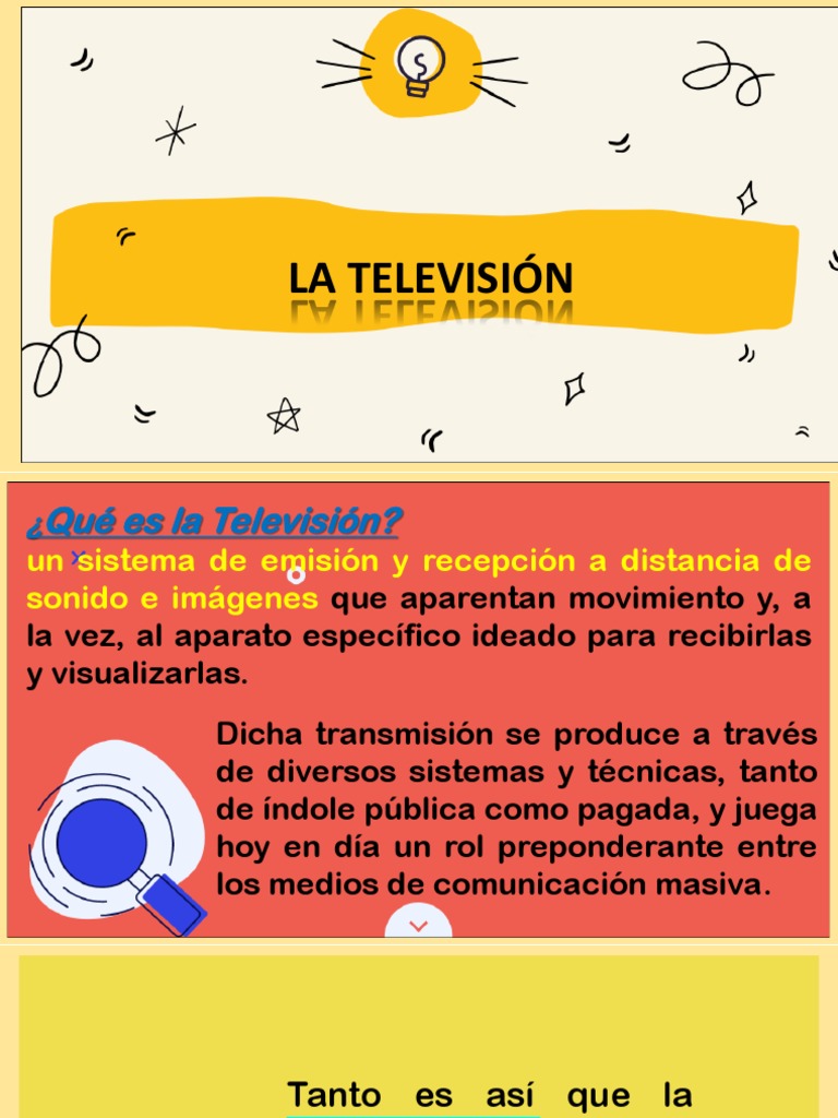 Evolución y Tipos de Televisión | PDF | Televisión | Televisión digital