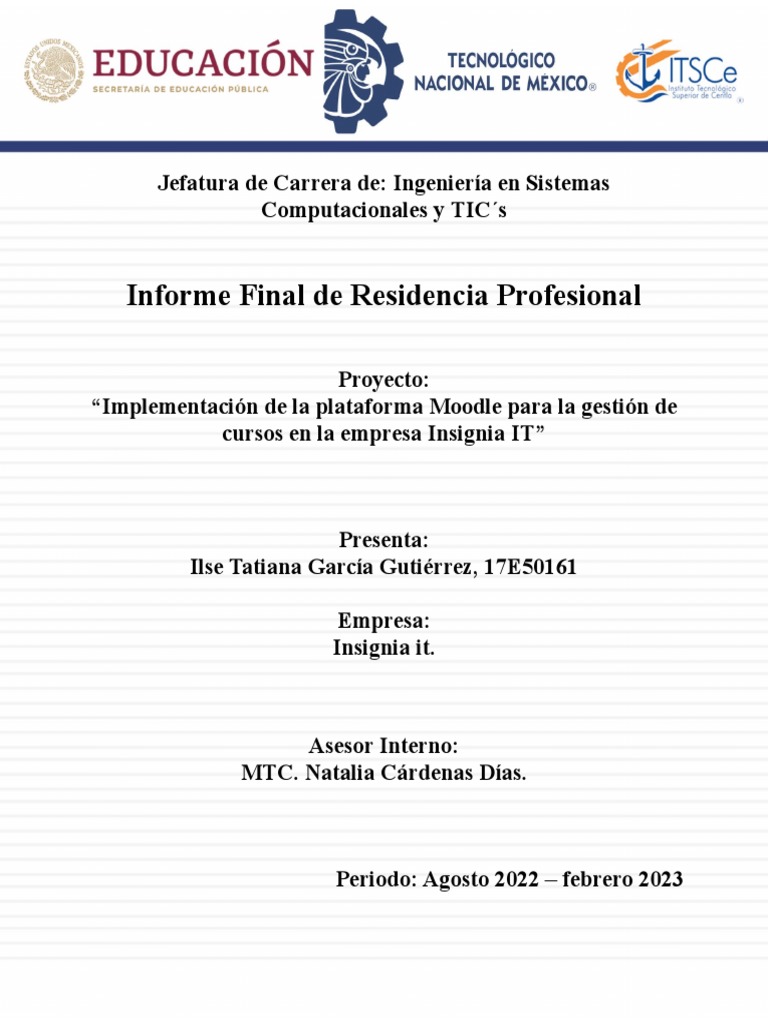 Estructura Del Proyecto | PDF | Moodle | Método de enseñanza