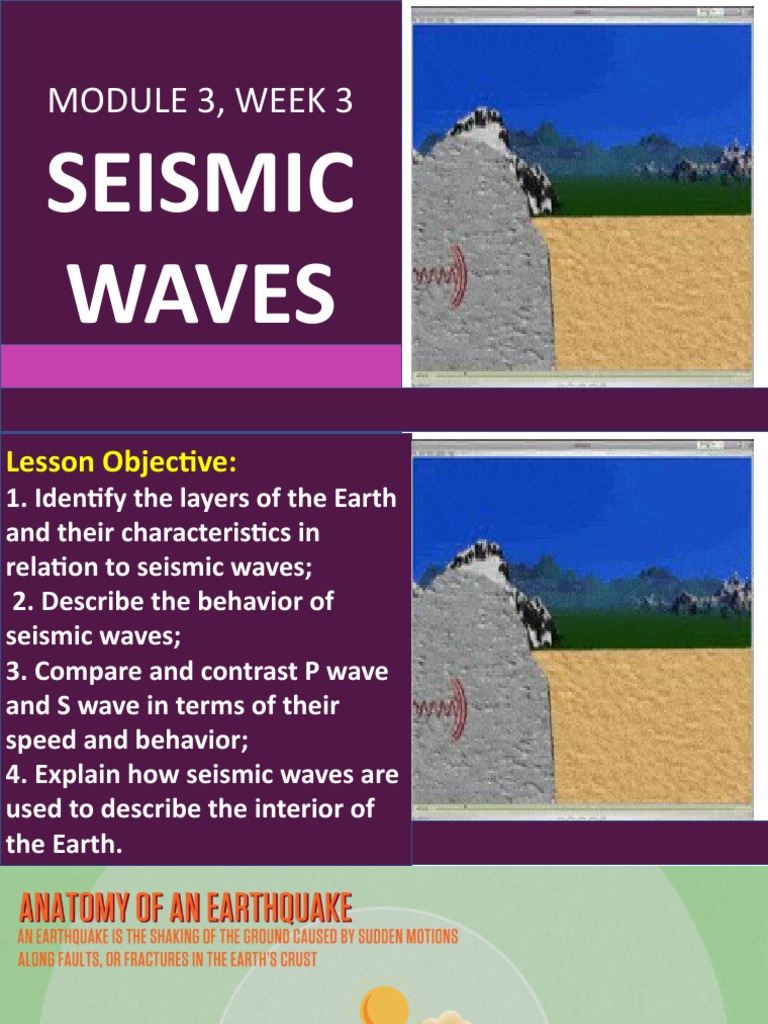 Seismic Waves Week 3 | PDF | Waves | Planetary Core