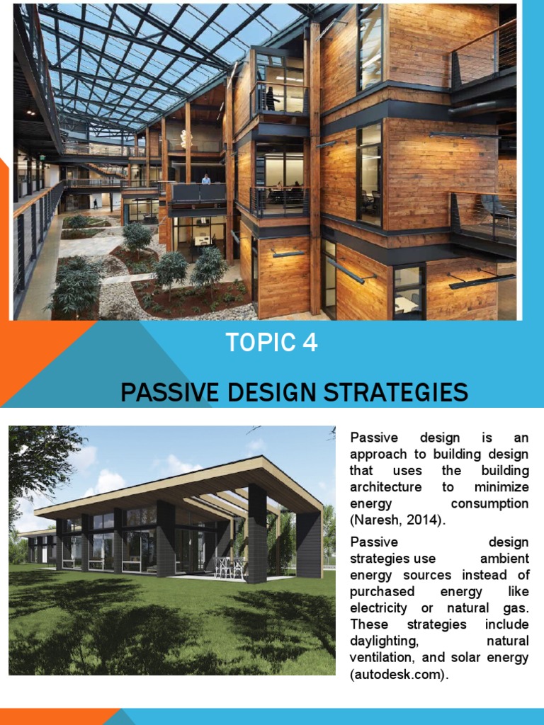 BCT 533 Topic 4 Passive Design Strategies | PDF | Heat | Heat Transfer