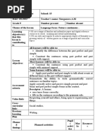 Class 10 English Grammar Tenses | PDF | Grammatical Tense | Grammar