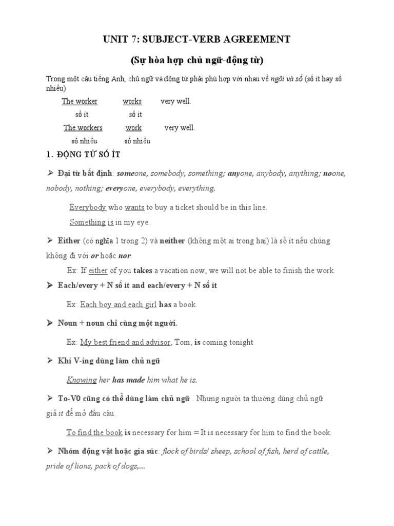 UNIT 7-Agreement | PDF
