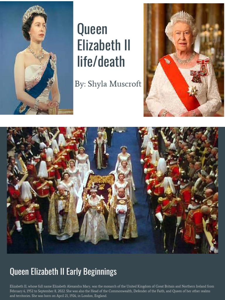 Queen Elizabeth II Life Death | PDF | Elizabeth Ii | Monarchy Of The ...