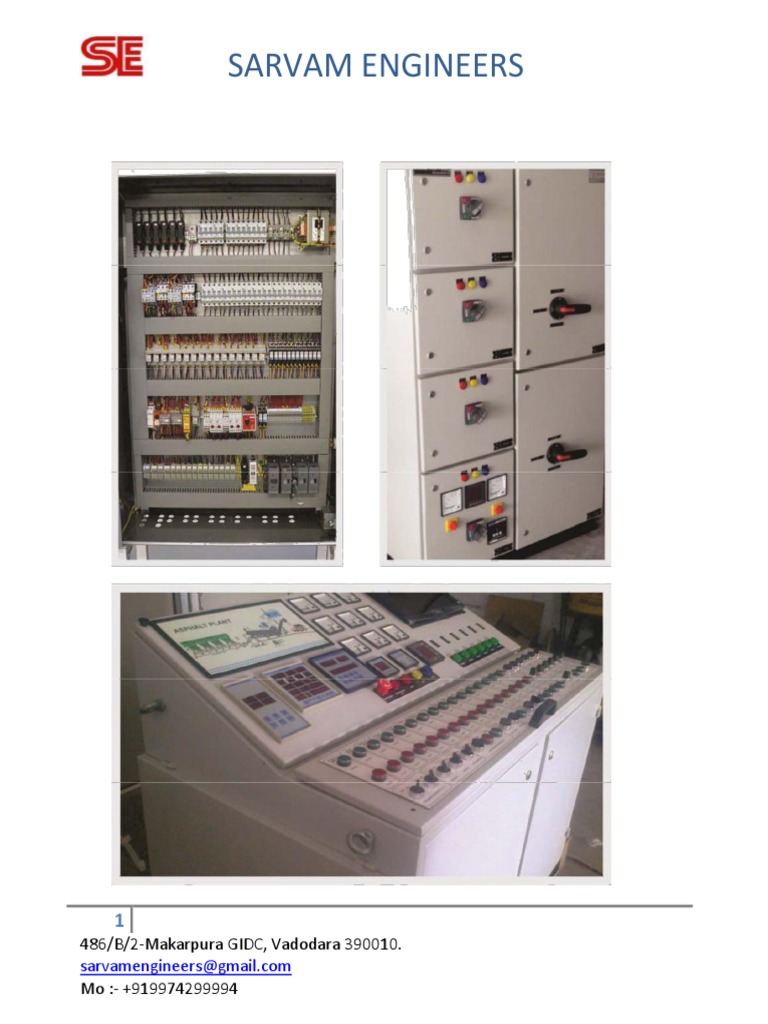 Sarvam Engineers | PDF | Electrical Components | Electrical Engineering