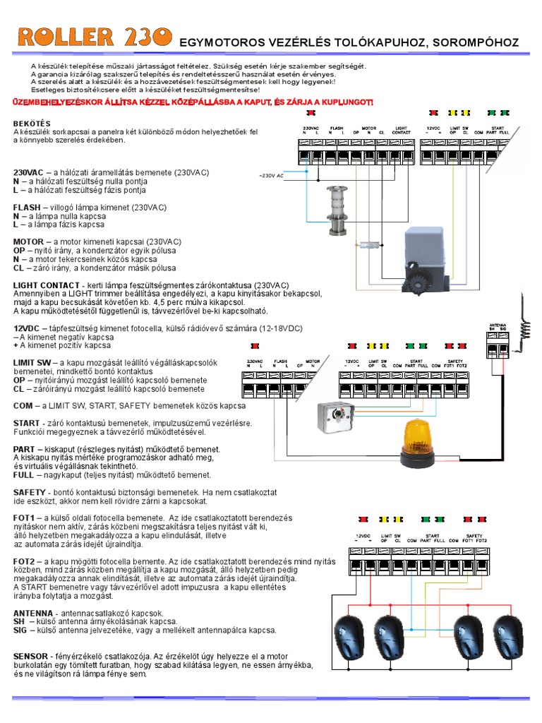 Proteco ROLLER - 230 | PDF