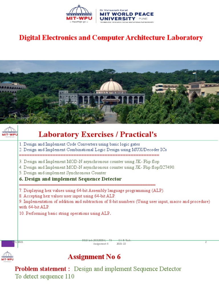 FSM Design & Sequence Detector Guide | PDF | Computer Engineering | Electronics