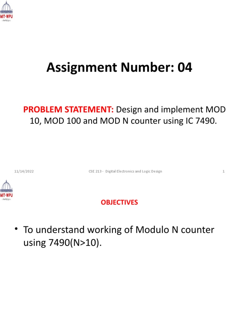DELD Lab Assignment 4 | PDF | Digital Electronics | Logic Gate