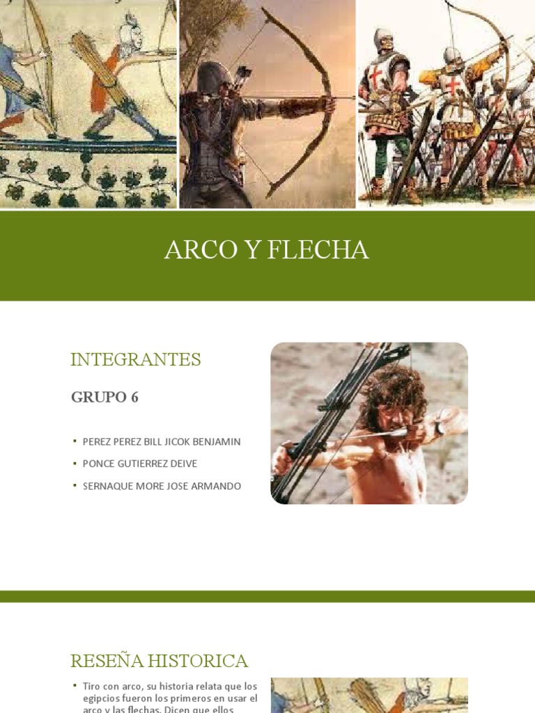 Historia Del Arco y Flecha | PDF | Tiro al arco | Arco y flecha