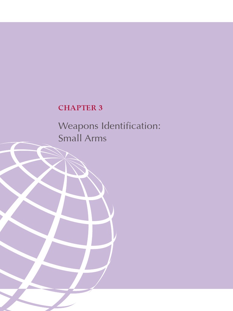 Weapons Identification Small Arms | PDF | Firearms | Semi Automatic Firearm