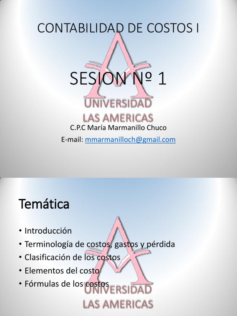 Contabilidad de costos fundamentales | PDF | Costo | Contabilidad de costos