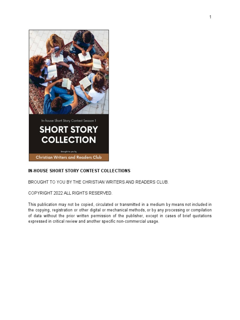 In-House Short Story Contest Collections by Christian Writers and ...