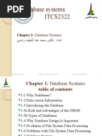 Chapter 1 - Database Systems | PDF | Databases | Data Model