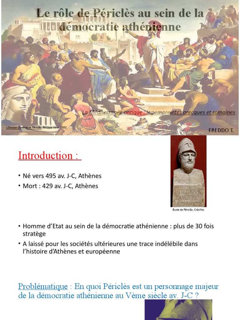 Diapo Type Périclès | PDF | Athènes | Grèce ancienne