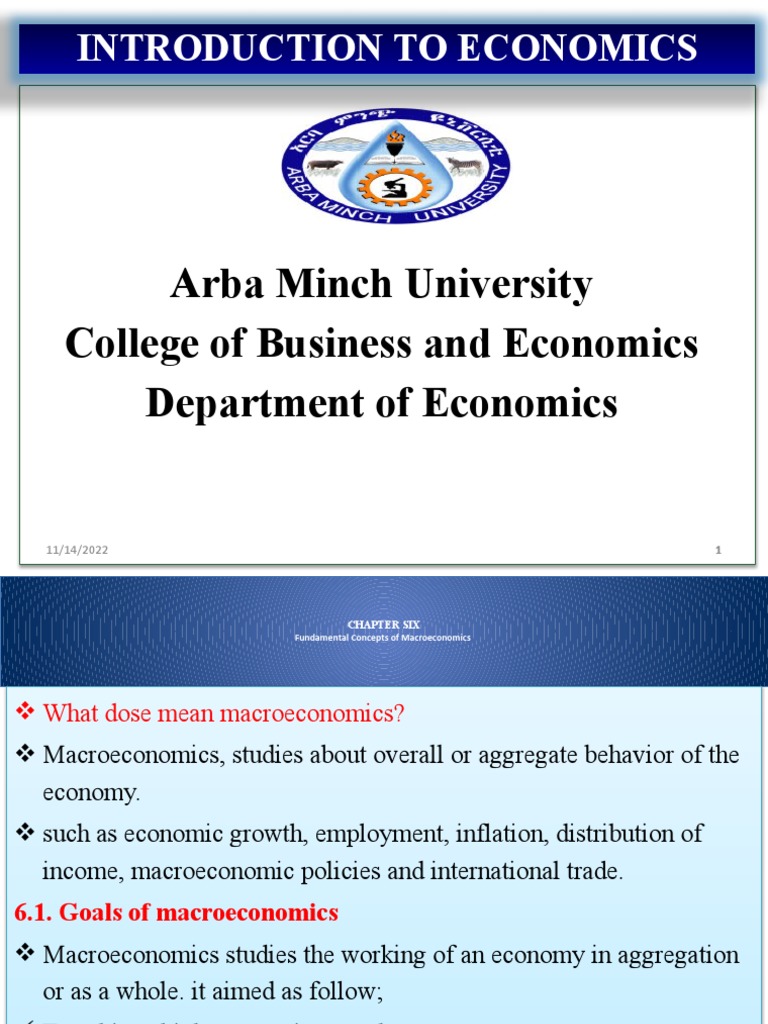 Chapter 6 Introduction Economics PPT | PDF | Gross Domestic Product ...