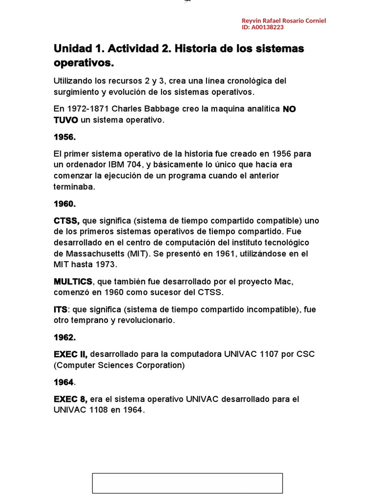 Nunez Luis Historia U1 Act2 | PDF | Microsoft Windows | Mac OS