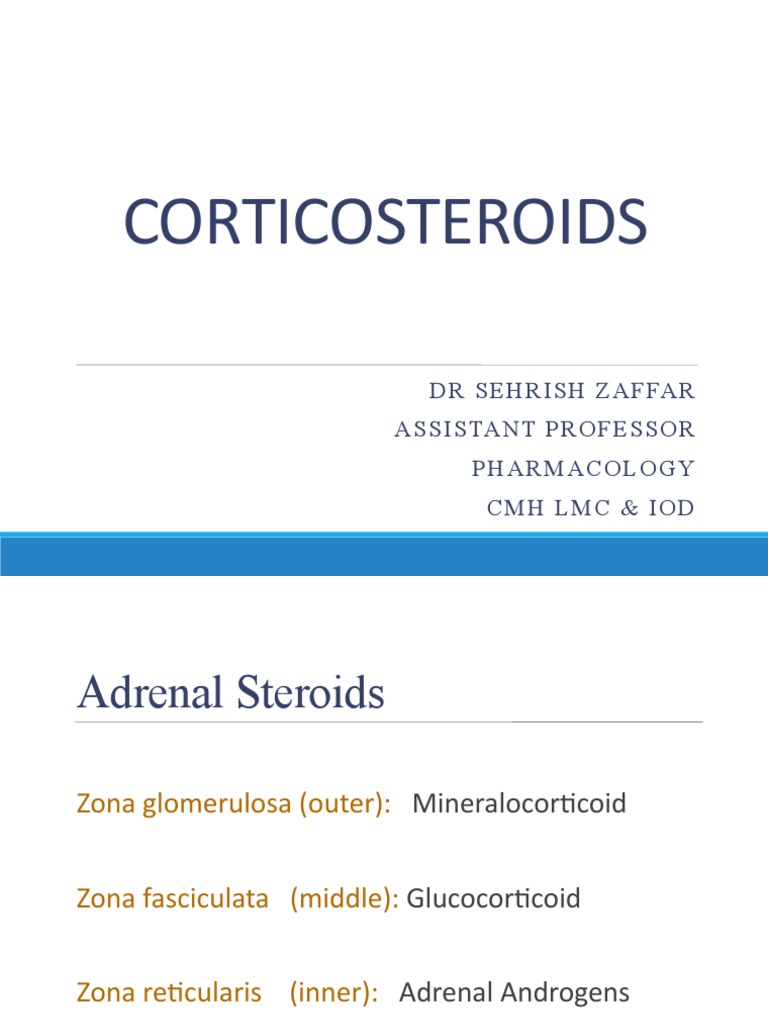 Corticosteroids | PDF | Glucocorticoid | Cortisol
