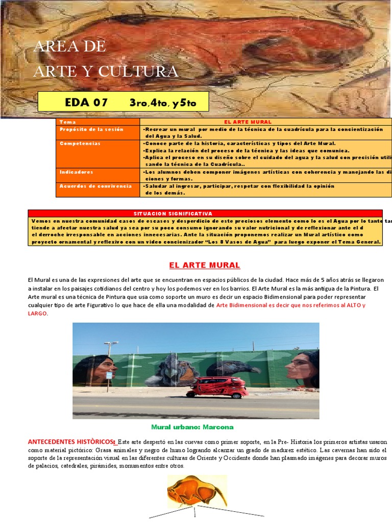 Fichas de Arte y Cultura 3º 4º y 5º | PDF | Imagen | Pinturas