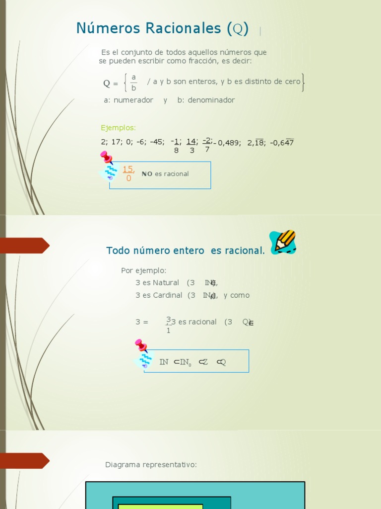 Números Racionales (Q) | PDF | Número racional | Álgebra abstracta
