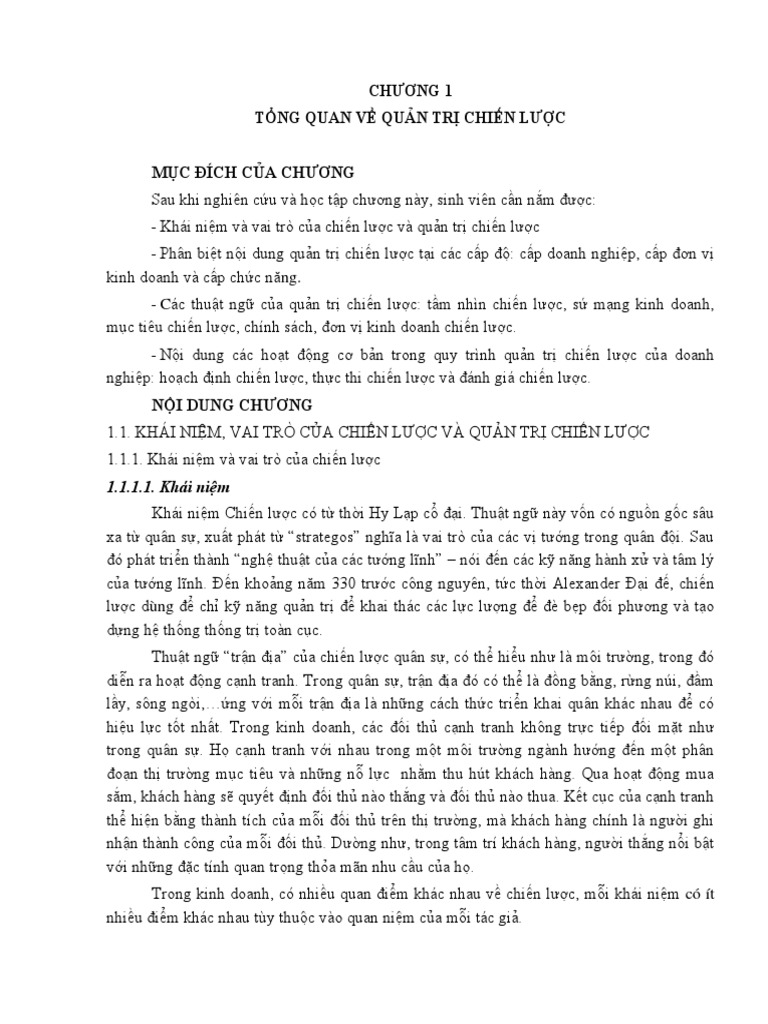 Chuong1 - Tong Quan Ve QTCL | PDF