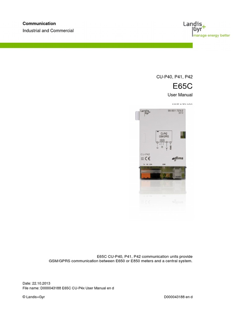 E65c - User Manual | PDF